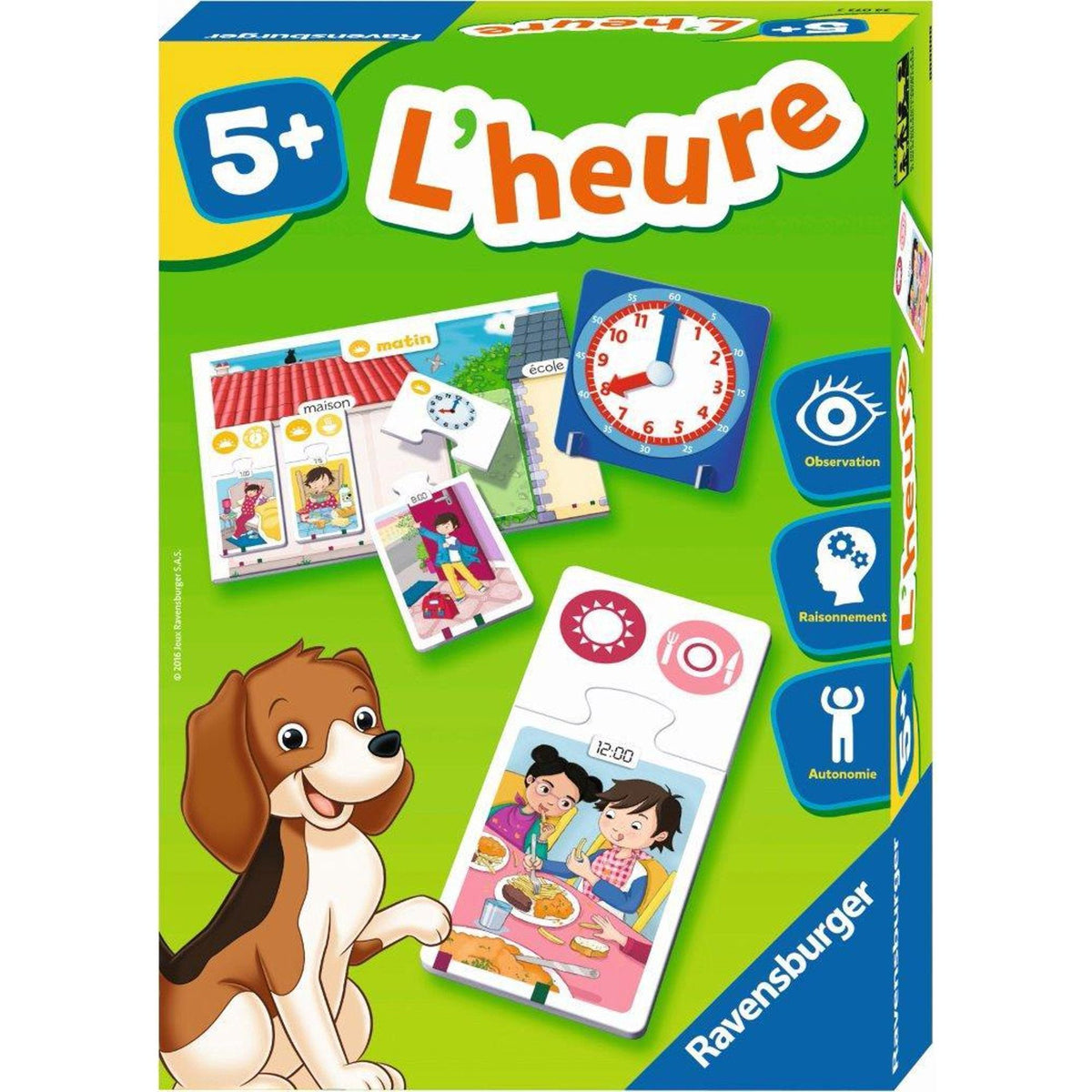 Ravensburger L'heure French Game – The Rocking Horse Toys