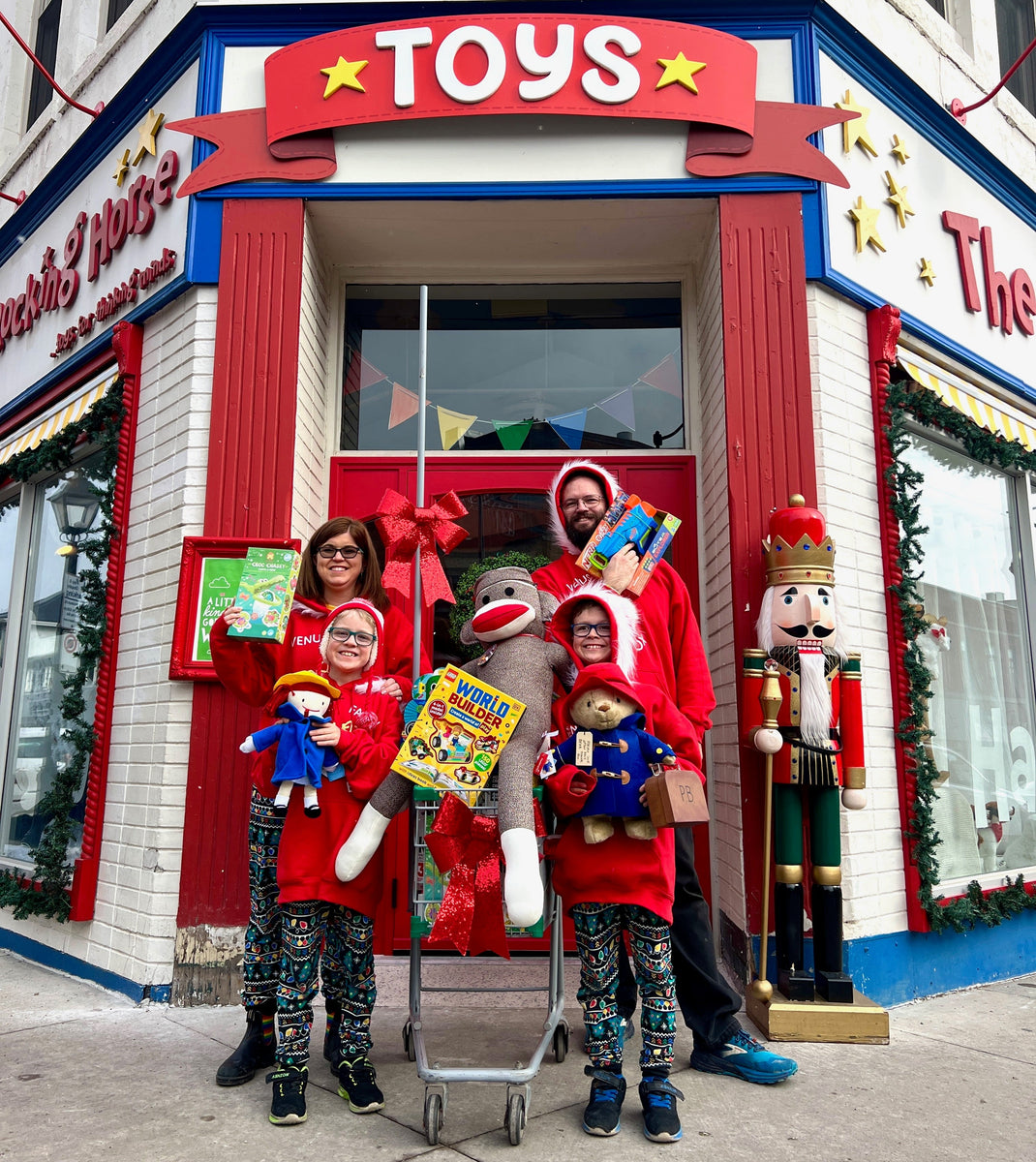 Holiday Magic in Action: The Venus Family Toy Box – The Rocking Horse Toys