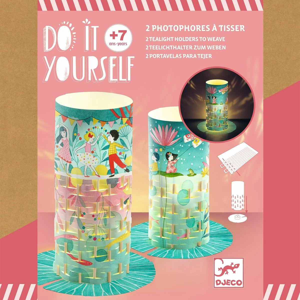 Djeco DIY Fireflies Dance Lantern – The Rocking Horse Toys