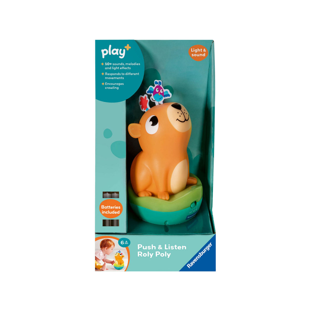 Ravensburger Play+ Push & Listen Roly Poly Capybara – The Rocking Horse ...