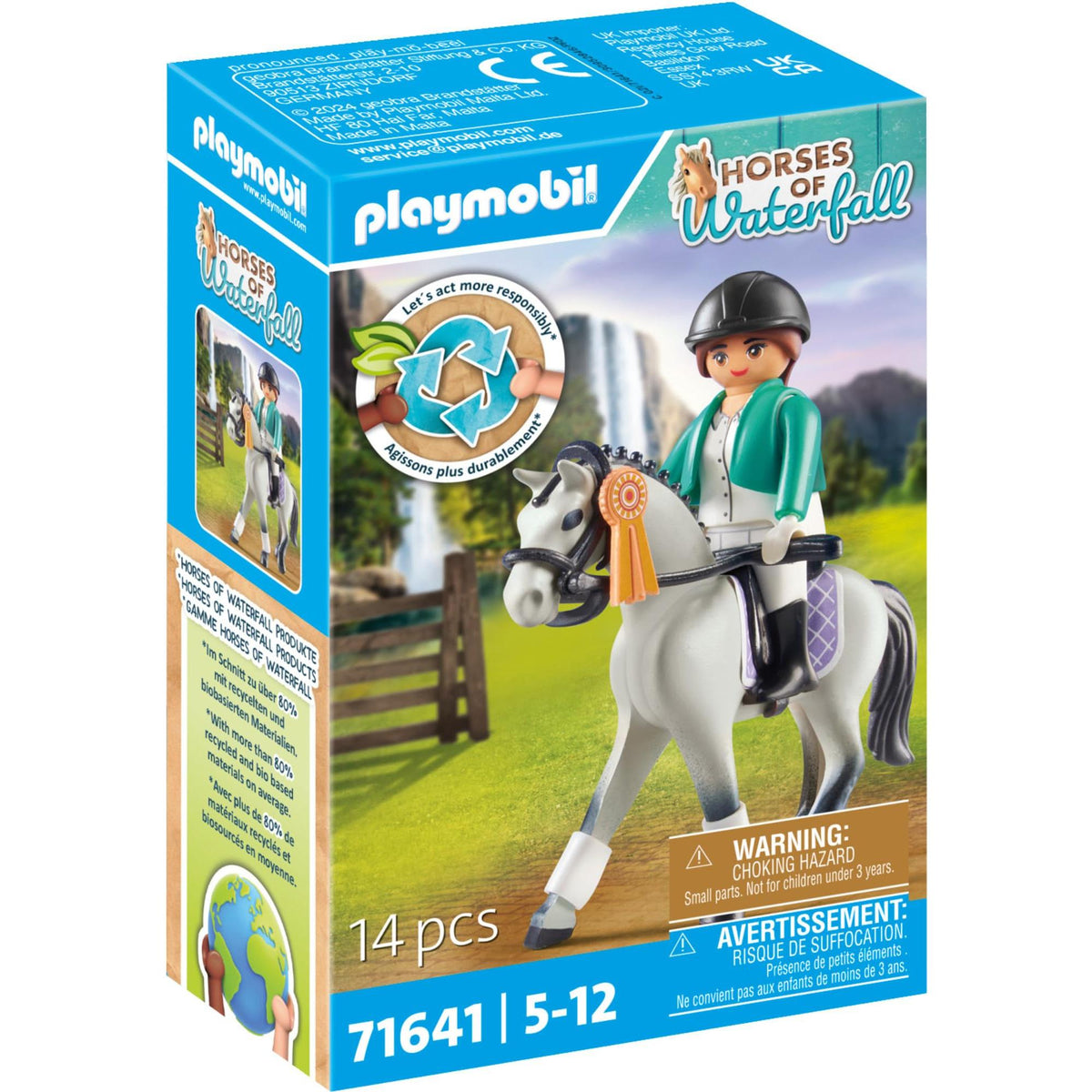 Playmobil Horses of Waterfall Tournament Rider – The Rocking Horse Toys