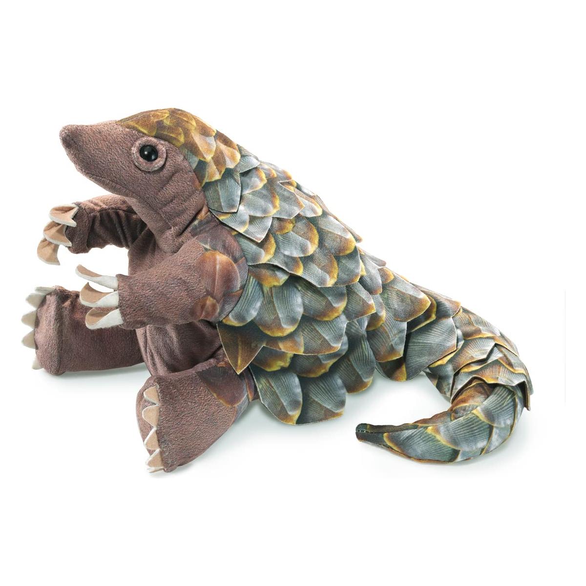 Folkmanis Pangolin Puppet – The Rocking Horse Toys