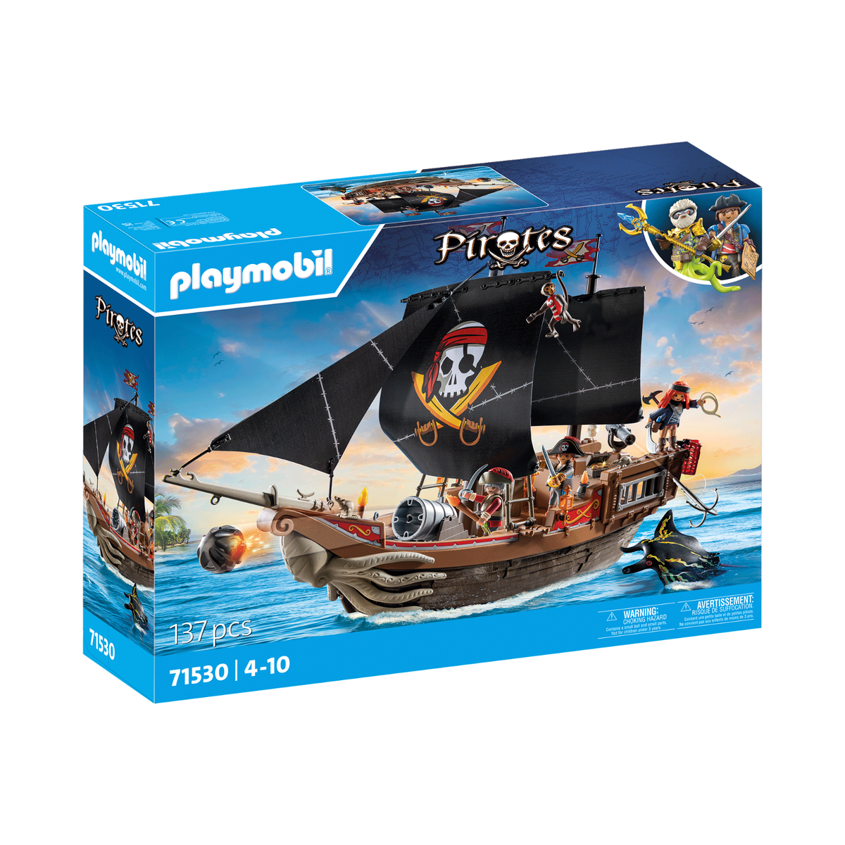 Playmobil Pirates Large Pirate Ship – The Rocking Horse Toys