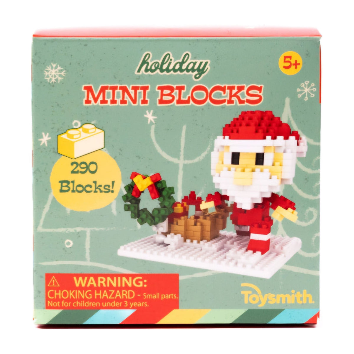Toysmith Holiday Mini Blocks – The Rocking Horse Toys