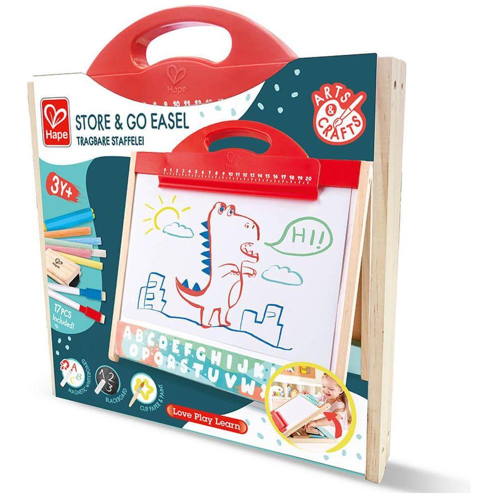 Hape Store & Go Easel – The Rocking Horse Toys