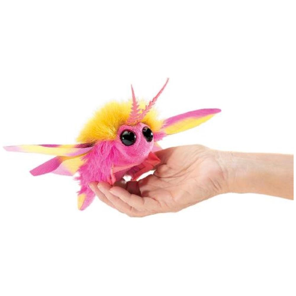 Folkmanis Finger Puppet Rosy Maple Moth – The Rocking Horse Toys