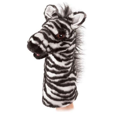 Folkmanis Stage Puppet Zebra – The Rocking Horse Toys