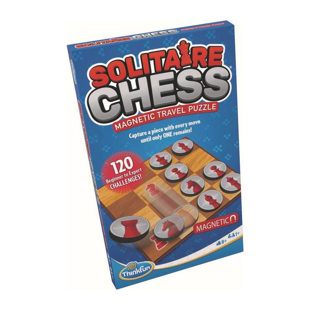 ThinkFun Solitaire Chess Magnetic Travel Puzzle – The Rocking Horse Toys