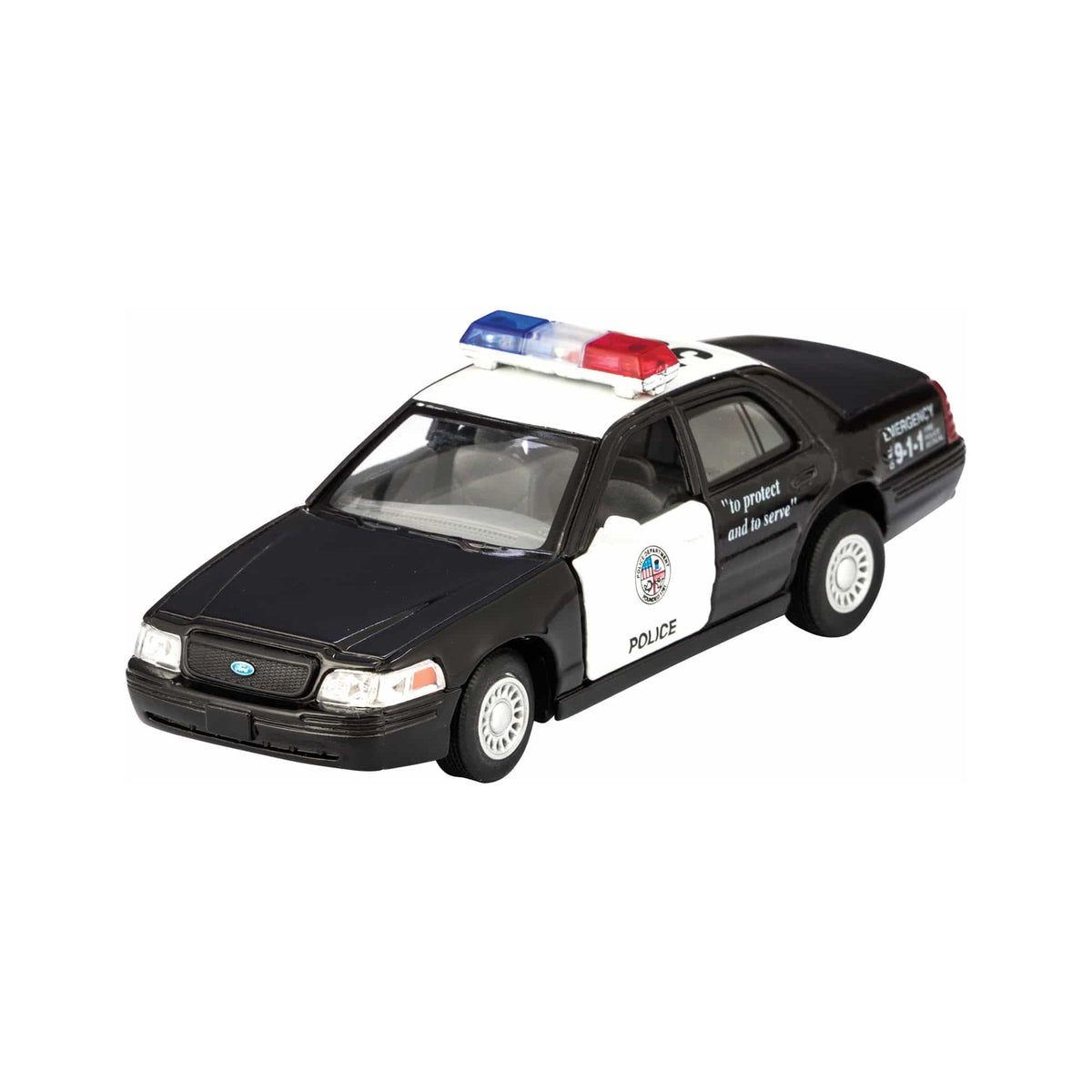 Die Cast Pull Back Police Car – The Rocking Horse Toys